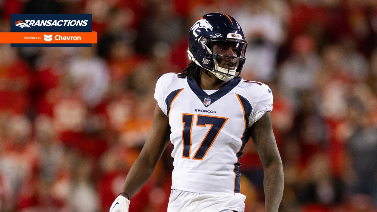 Broncos promote WR Lil’Jordan Humphrey to active roster