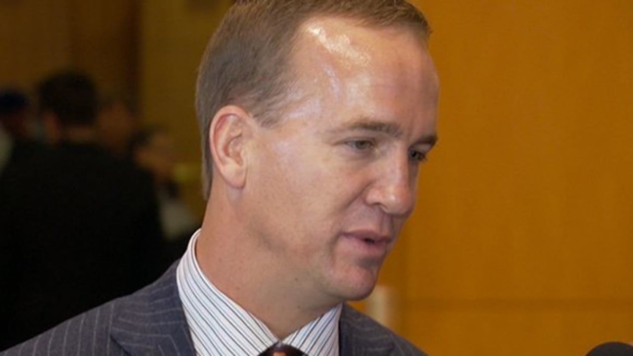 Manning on award, his health and future
