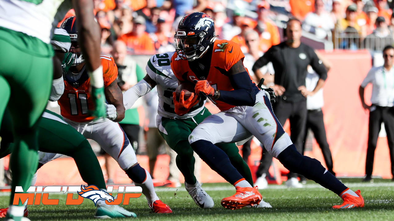 Mic'd Up: Courtland Sutton vs. the Jets