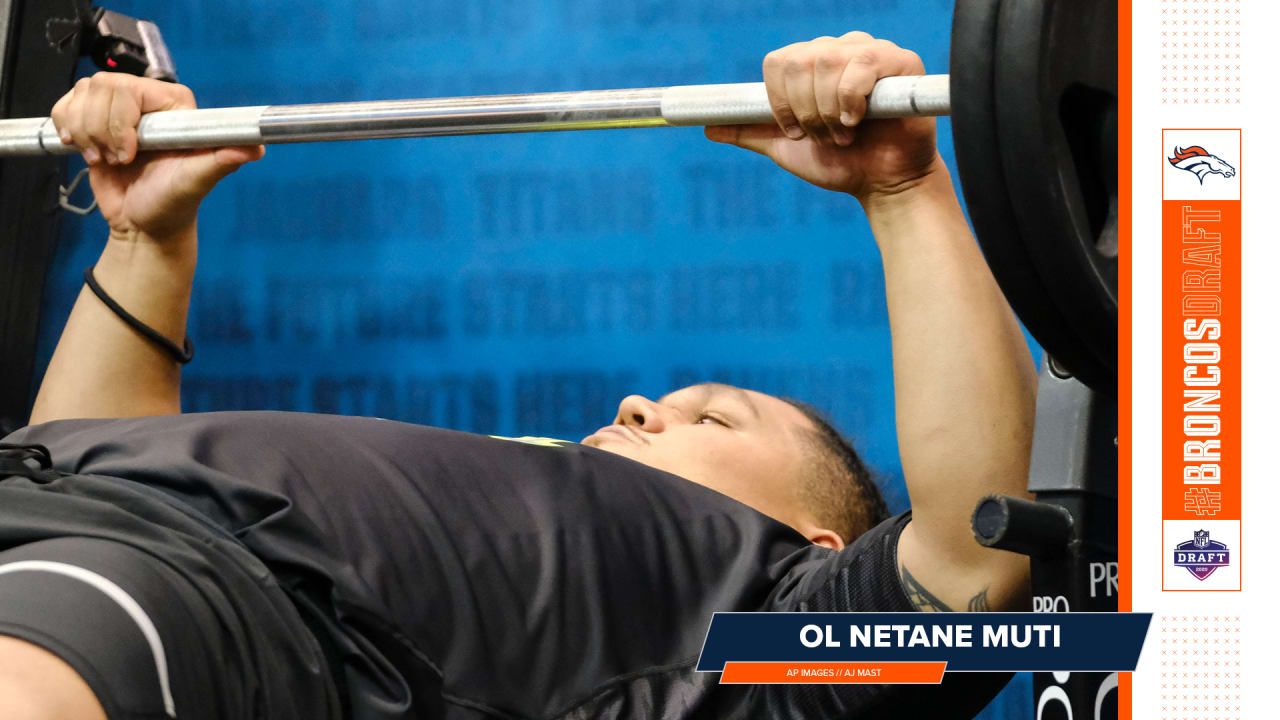 Netane Muti's path to the Broncos in photos