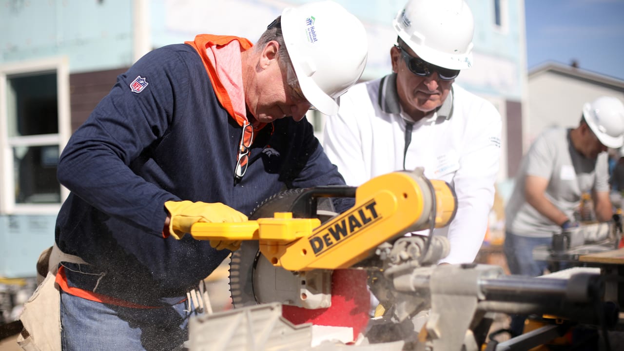 Joe Ellis and Broncos co-host sixth annual CEO Build with Habitat for ...