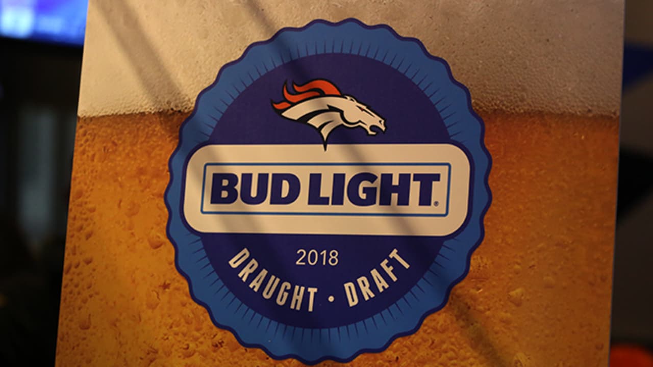 Denver Broncos host 2018 Bud Light Fan Mock Draft