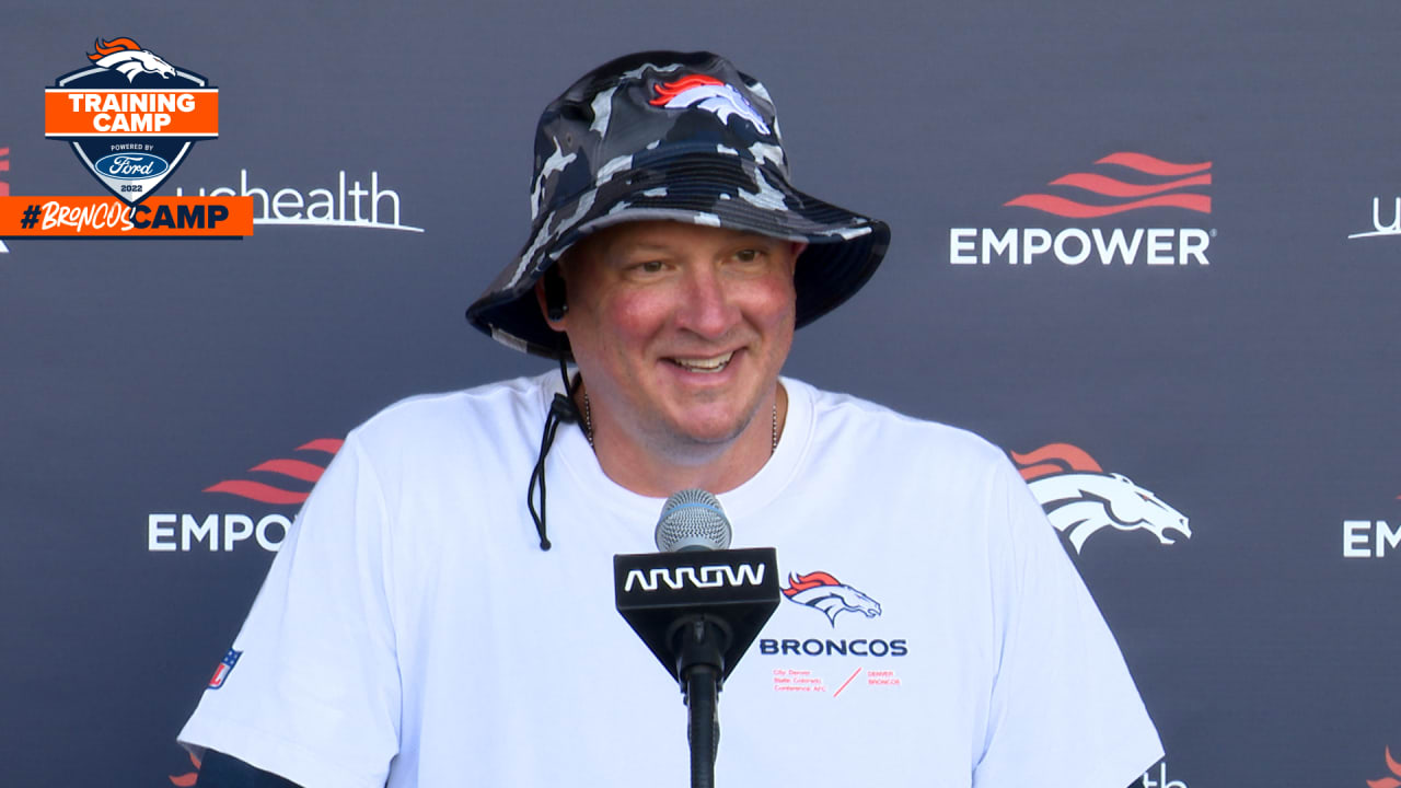 Hackett on Broncos' first day of training camp: 'I love the ...