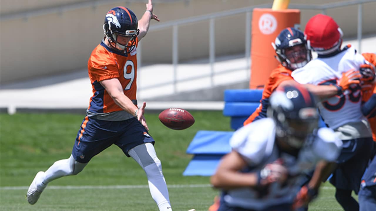 Riley Dixon enters competition for punting job