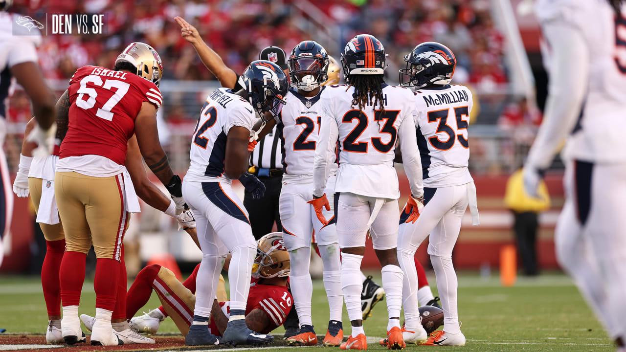 Essang Bassey snags interception for second straight week | Broncos at ...
