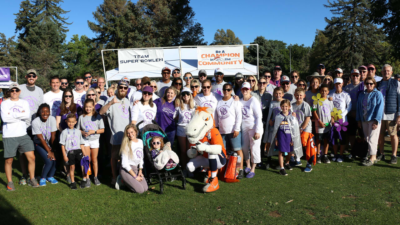 Bowlen family, Broncos help raise funds for a cure at 2018 Walk to End ...