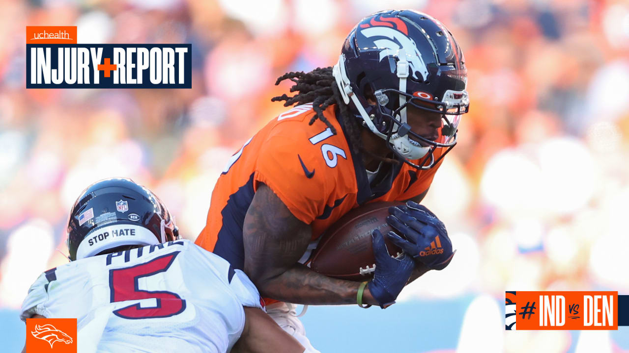 Injury Report: Broncos rule four players out, list three as ...