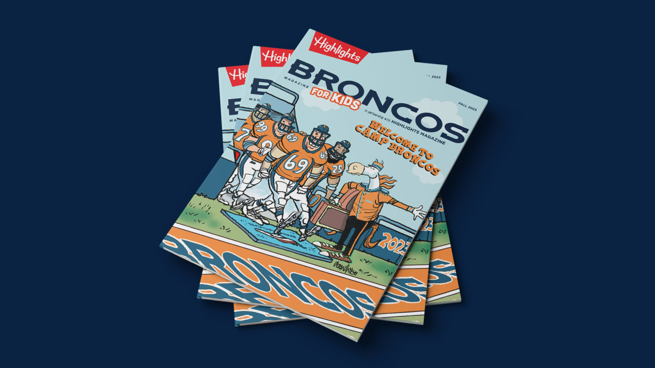 Broncos partner with Highlights on 2023 Broncos Magazine for Kids