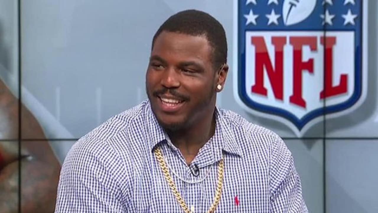 Jackson on his Super Bowl TD celebration