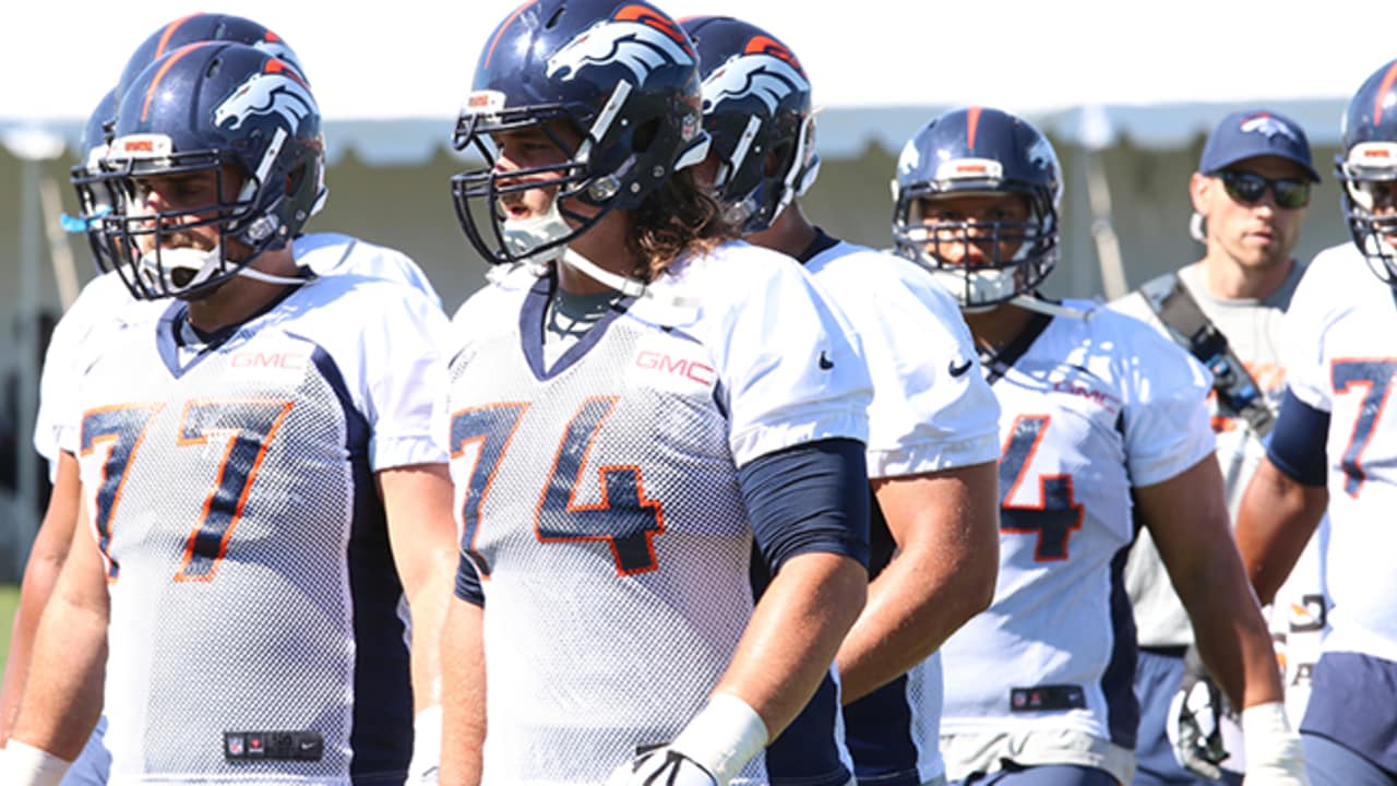Motivated offensive line makes first moves, experiments