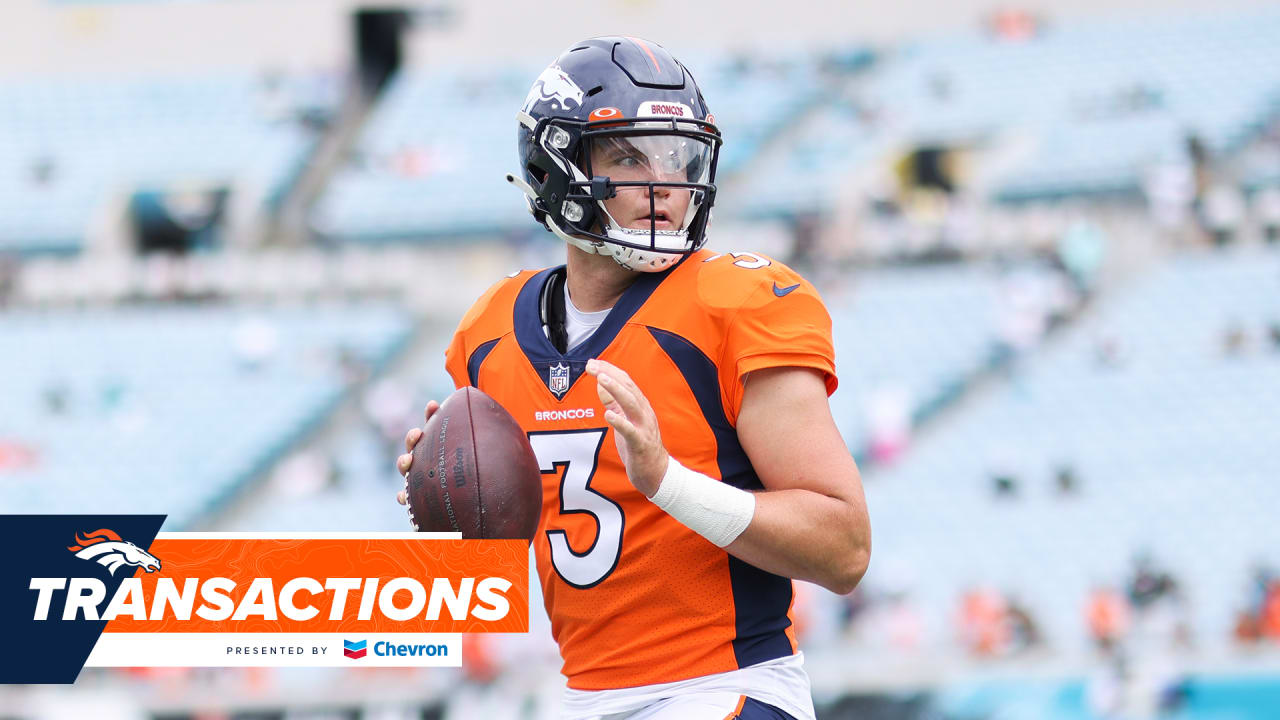 Broncos activate QB Drew Lock, LB Justin Strnad, CB Michael Ojemudia ...