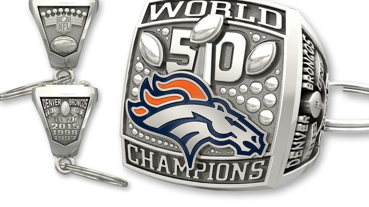 Denver Broncos' Super Bowl 50 Championship ring: Fan Collection