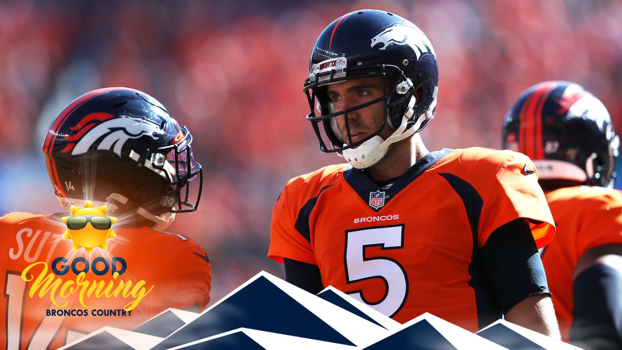 Good Morning, #BroncosCountry: Oct. 2, 2019