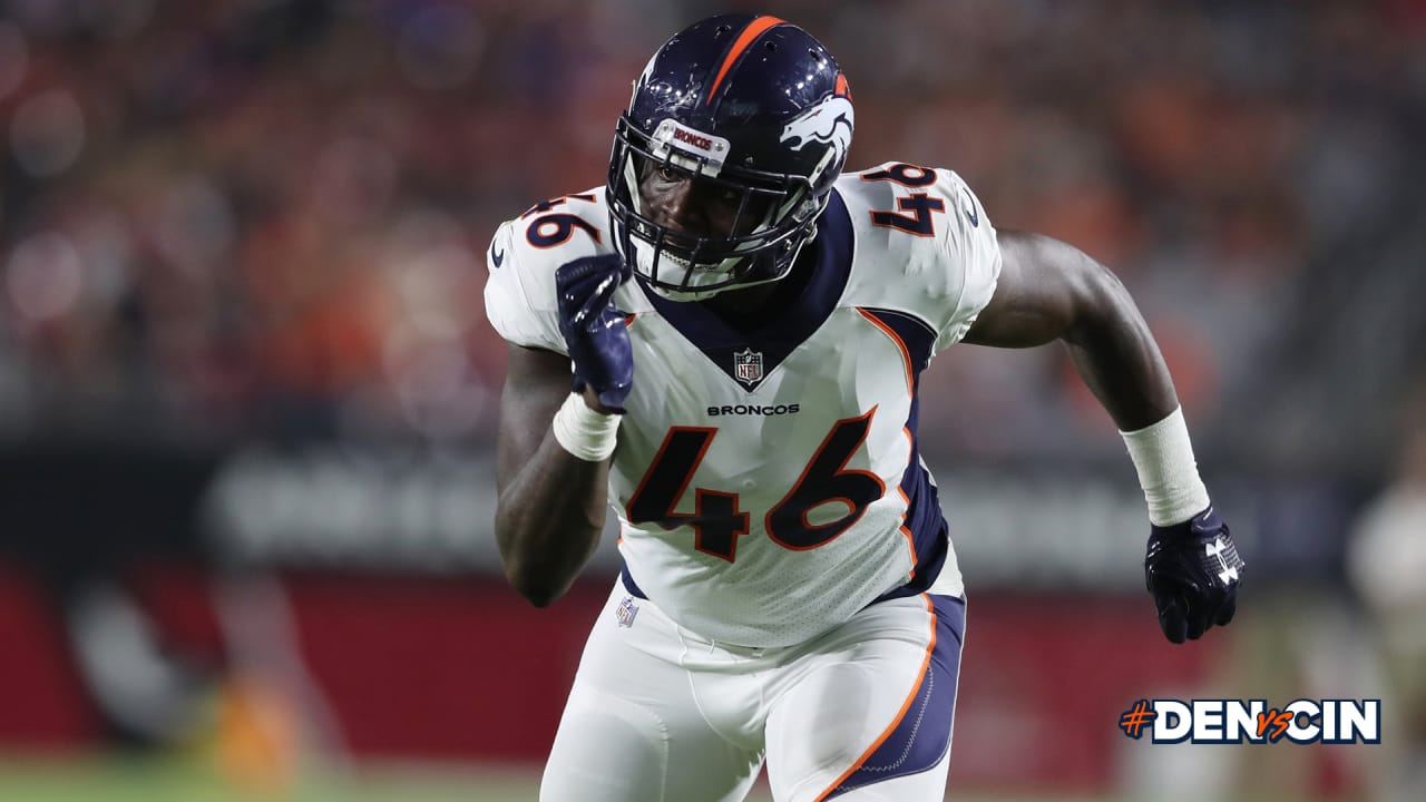 Broncos promote OLB Jeff Holland, waive ILB Alexander Johnson