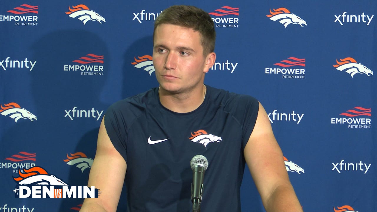 Lock: Best part of #DENvsMIN was 'you got to see a lot of guys smile ...