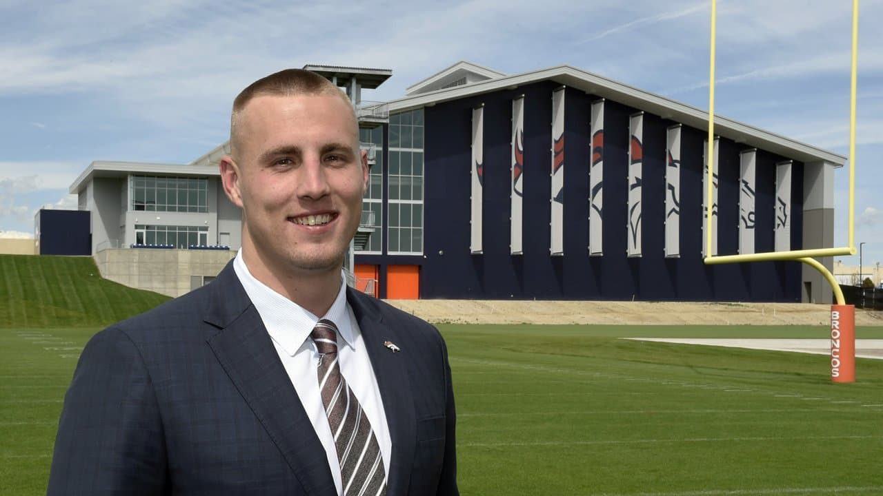 Draft pick Jeff Heuerman's first day as a Bronco