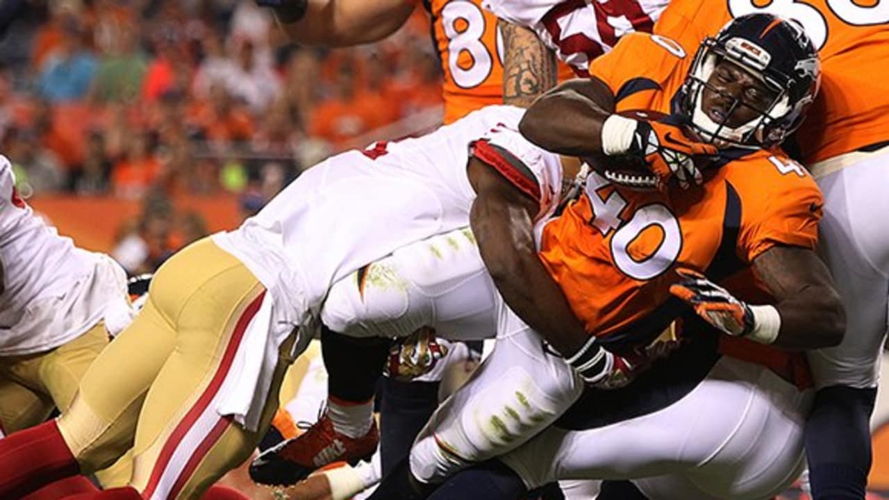 Thompson shows power in goal line dive