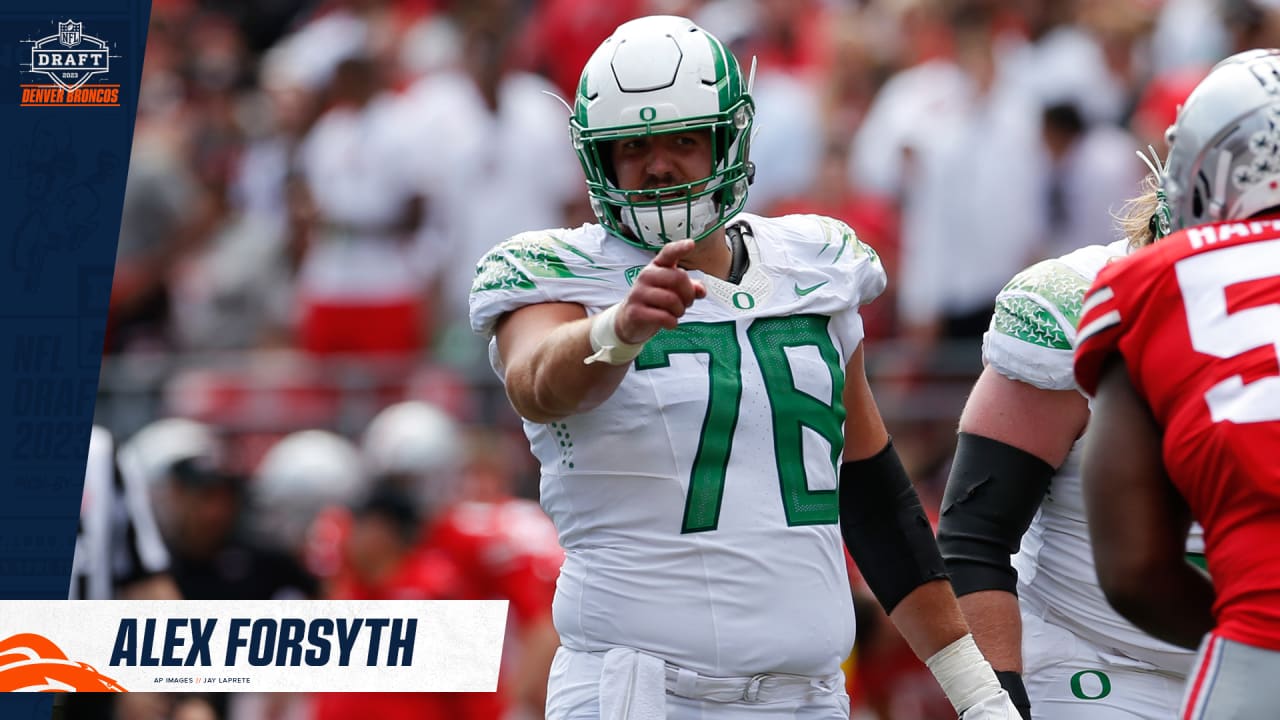 Photos: Oregon C Alex Forsyth's path to the Broncos