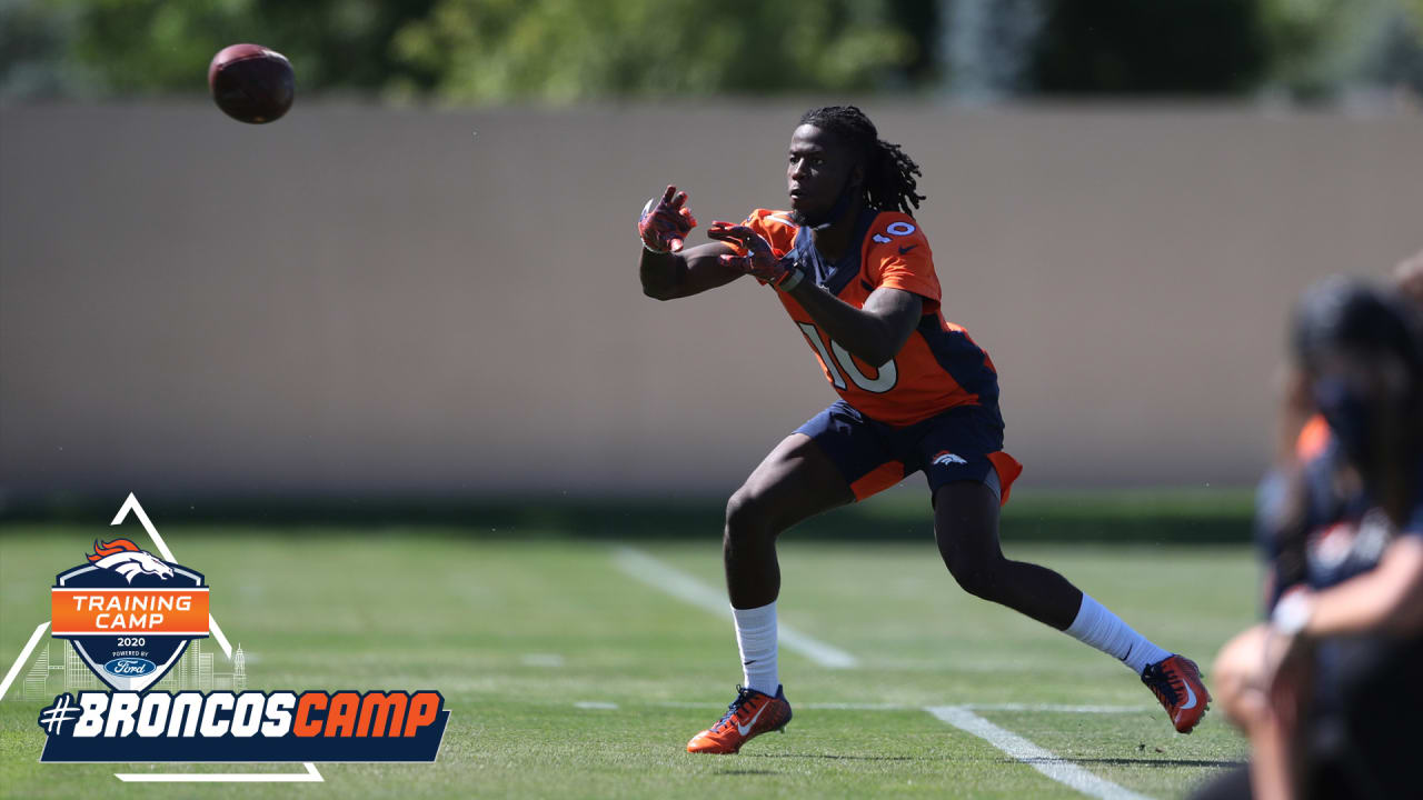 Broncos rookies, early reports hit the field for first walkthrough and ...