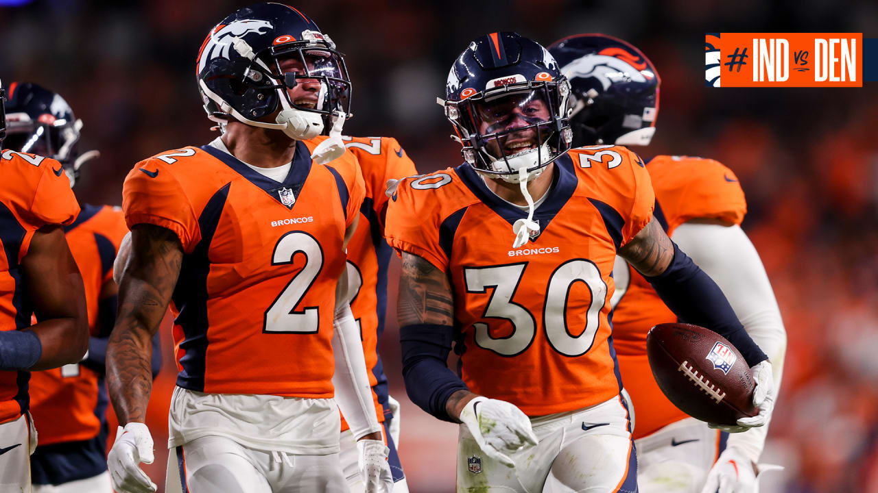 Caden Sterns intercepts his second pass of the day | Broncos vs. Colts