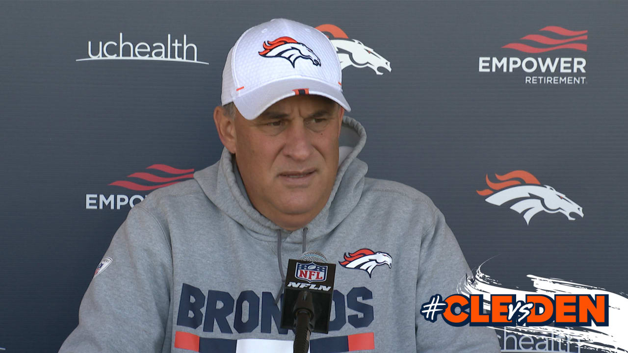 Fangio discusses expectations for Allen's first start