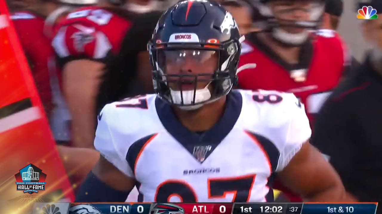 #DENvsATL: Fant grabs first preseason catch for first down