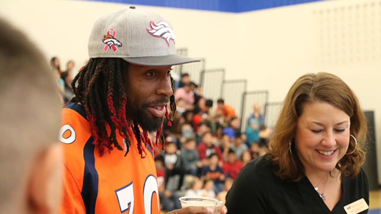 David Bruton Jr. promotes exercise and eating well for Fuel Up to Play 60