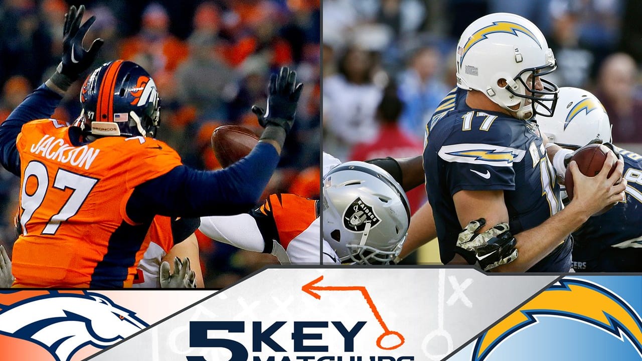 Five Key Matchups: vs. Chargers