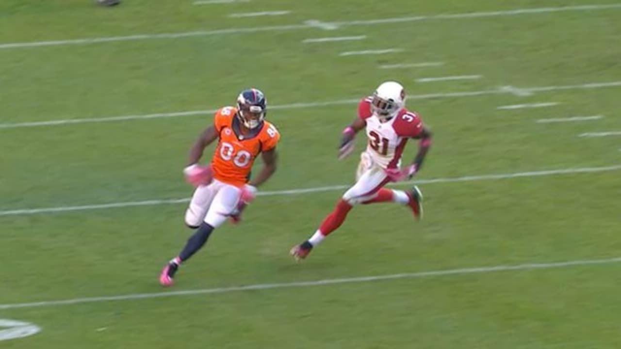 Manning passes to D. Thomas for 28-yards