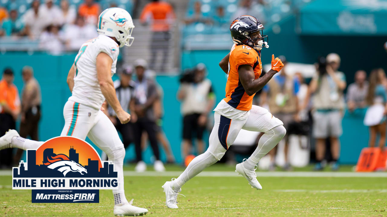 Mile High Morning: WR Marvin Mims Jr. nominated for NFL Rookie of the Week award following kick ...