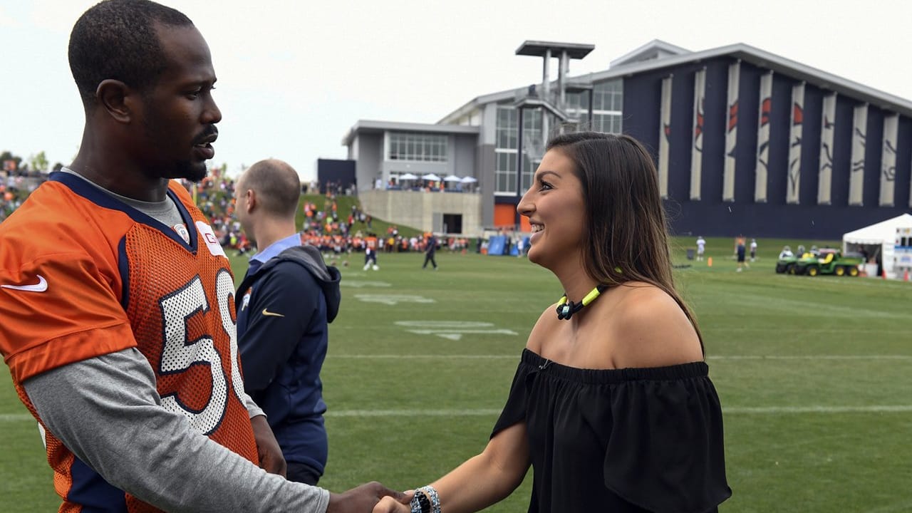 Broncos welcome Reilly Fox for WE Day celebration