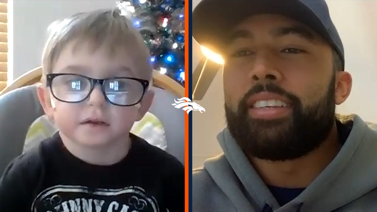 Children's Hospital Colorado Junior Reporter Gavin interviews Justin Strnad