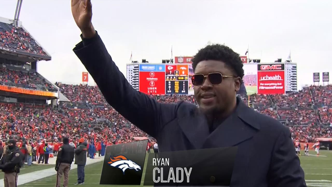 Broncos honor Ryan Clady in season finale