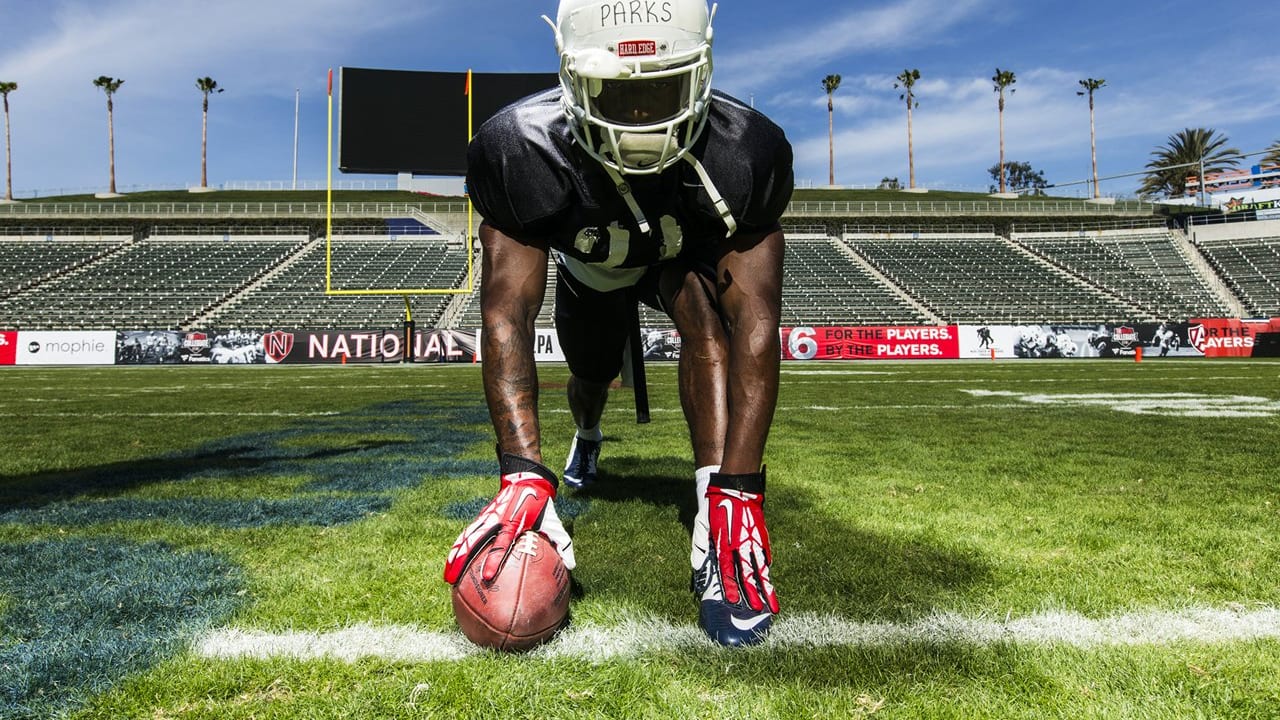 Sixth-round pick Will Parks in action