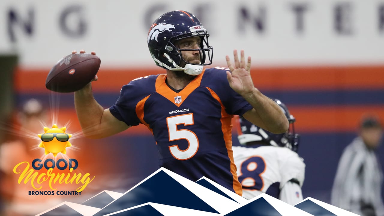 Good Morning, #BroncosCountry: Oct. 25, 2019