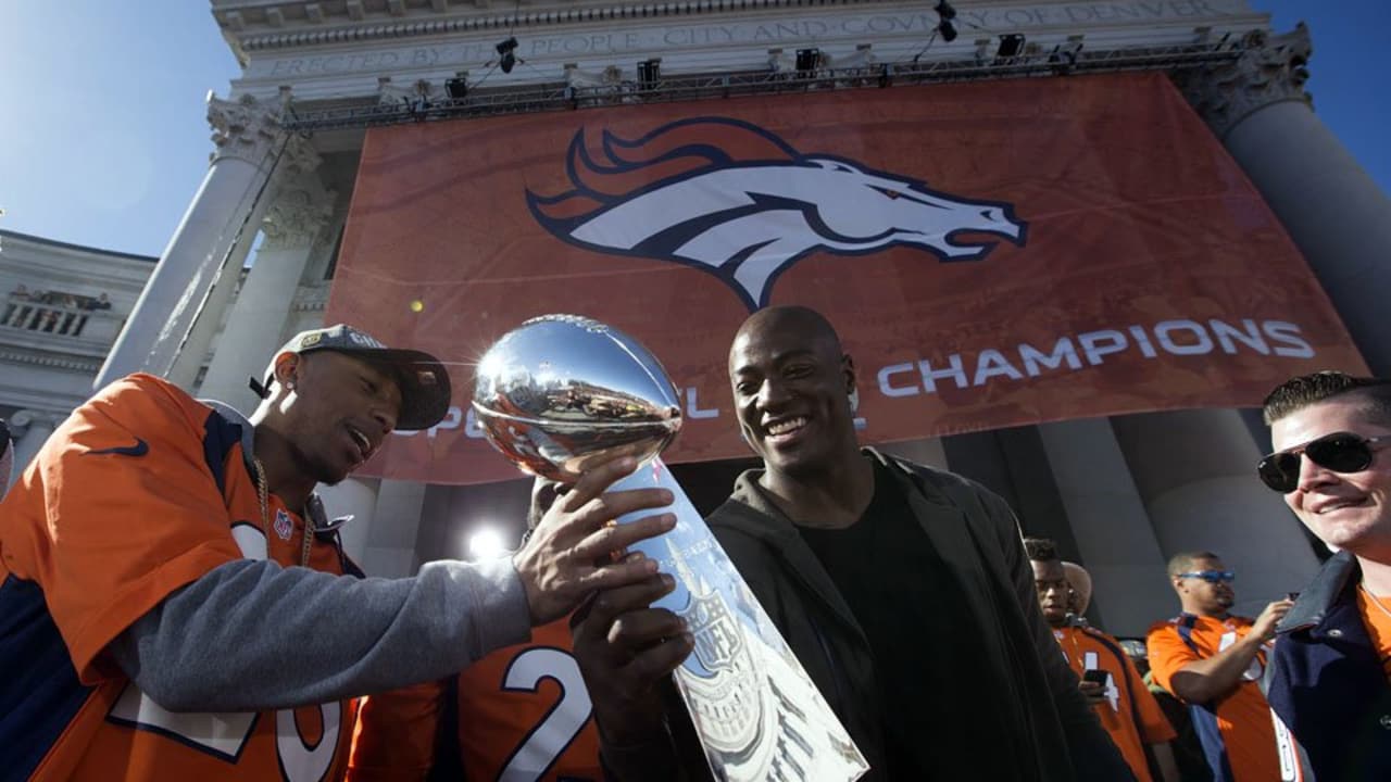 Broncos' Super Bowl rally hits Denver civic center