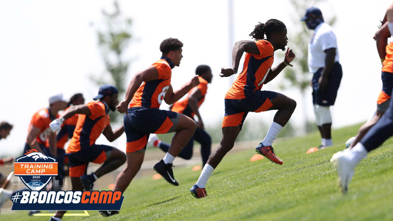 Not-so-easy Sunday morning: Broncos run hills for conditioning