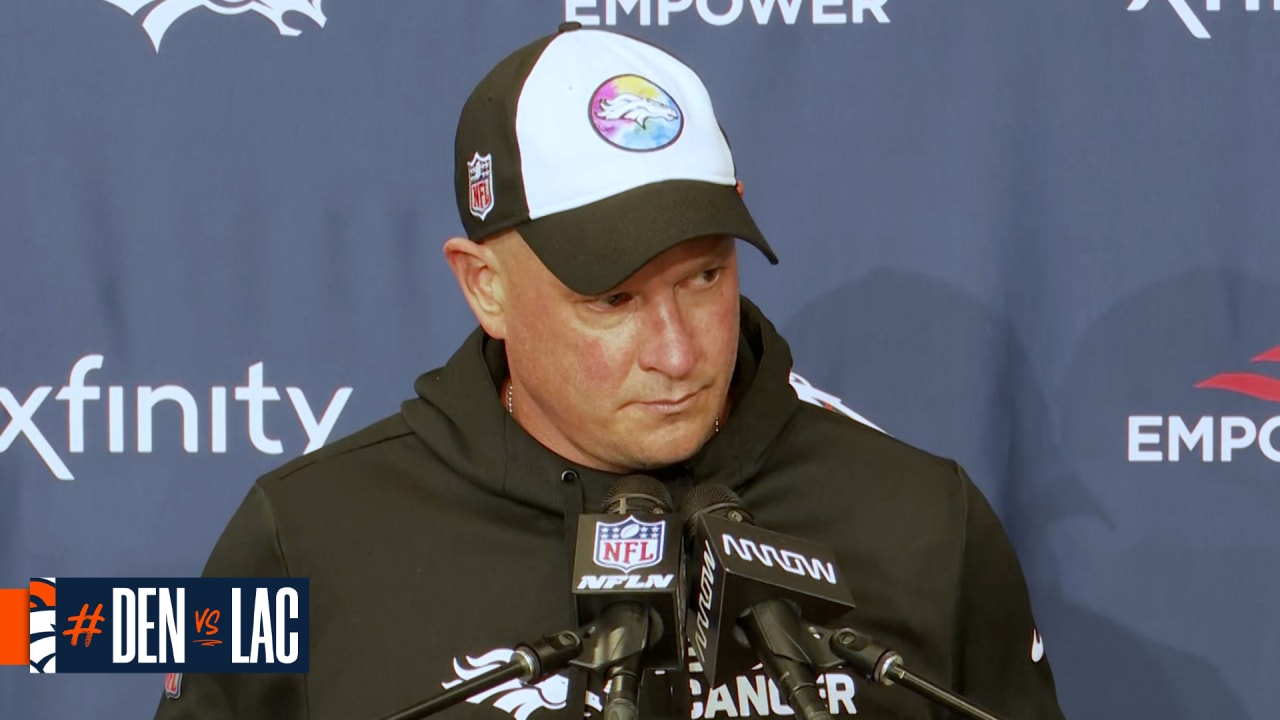 Nathaniel Hackett on disappointing loss to Chargers: 'We need to have a ...