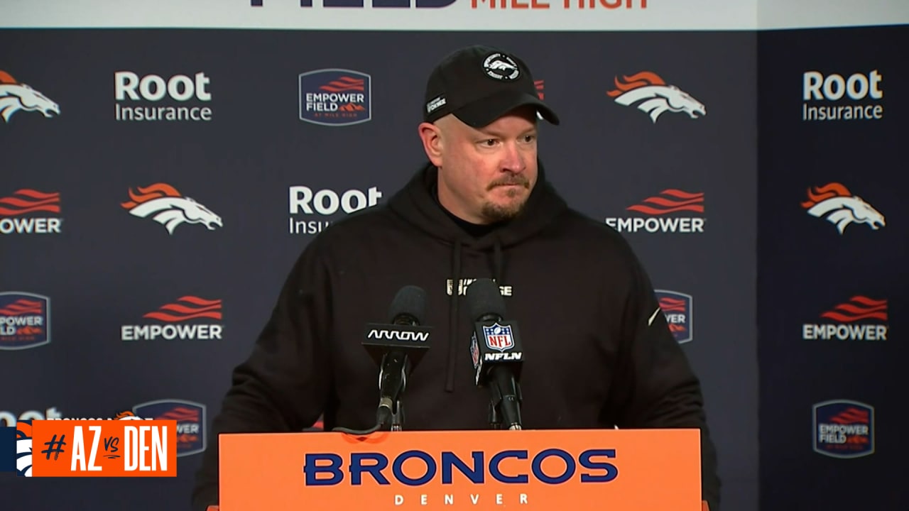 Nathaniel Hackett: Broncos' win 'feels great' after facing season full ...