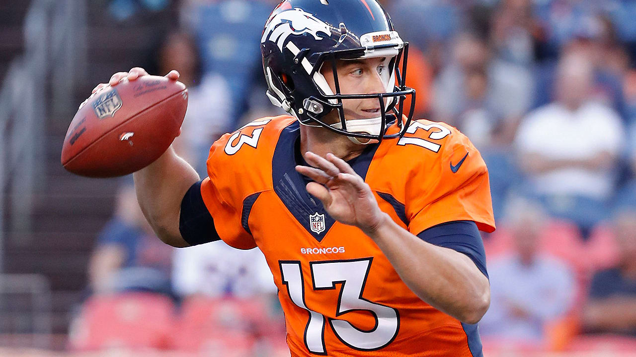 Trevor Siemian will be the Broncos' starting quarterback