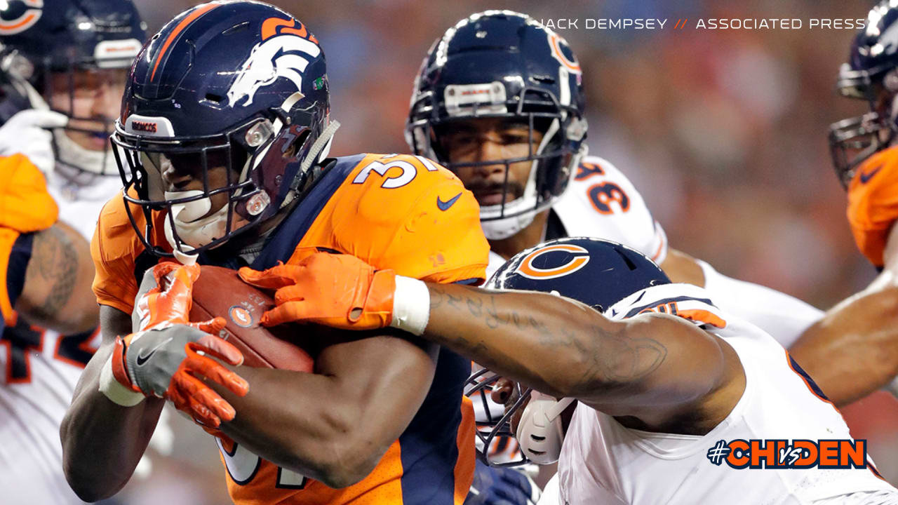 Royce Freeman scores 4-yard touchdown to put Broncos up vs. Bears