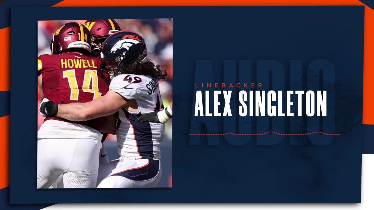 ILB Alex Singleton on red-zone defense: 'We know what we have to do'