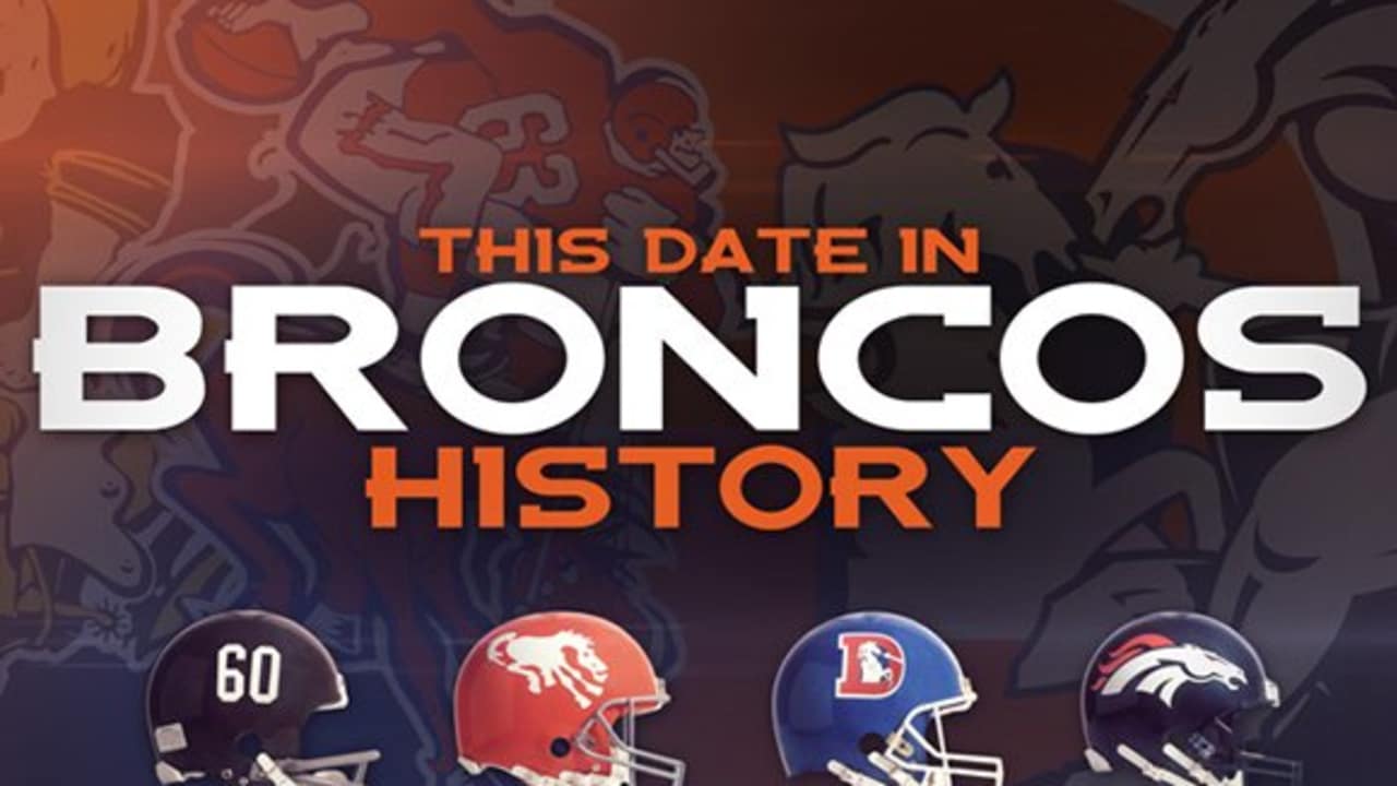 This Date in Broncos History