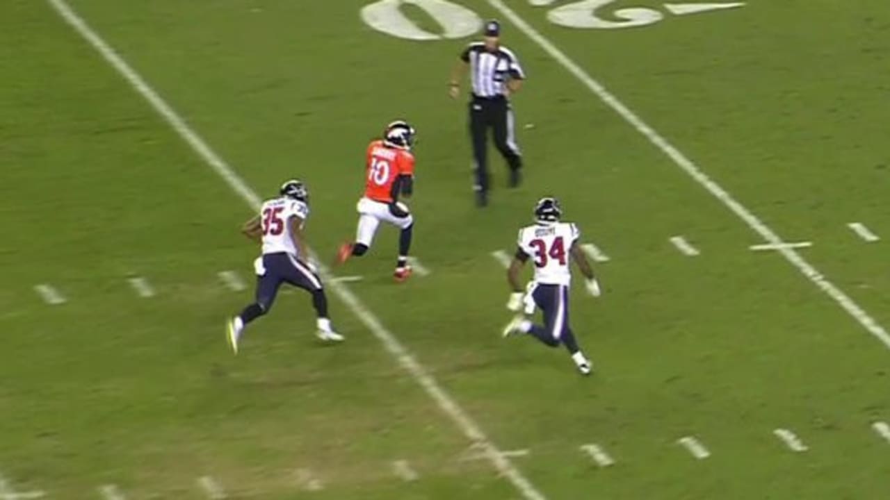 Sanders hauls in first TD as a Bronco