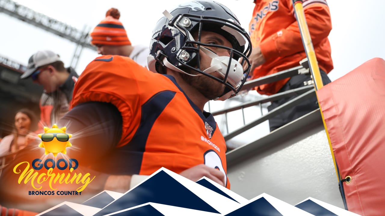 Good Morning, #BroncosCountry: Nov. 5, 2019