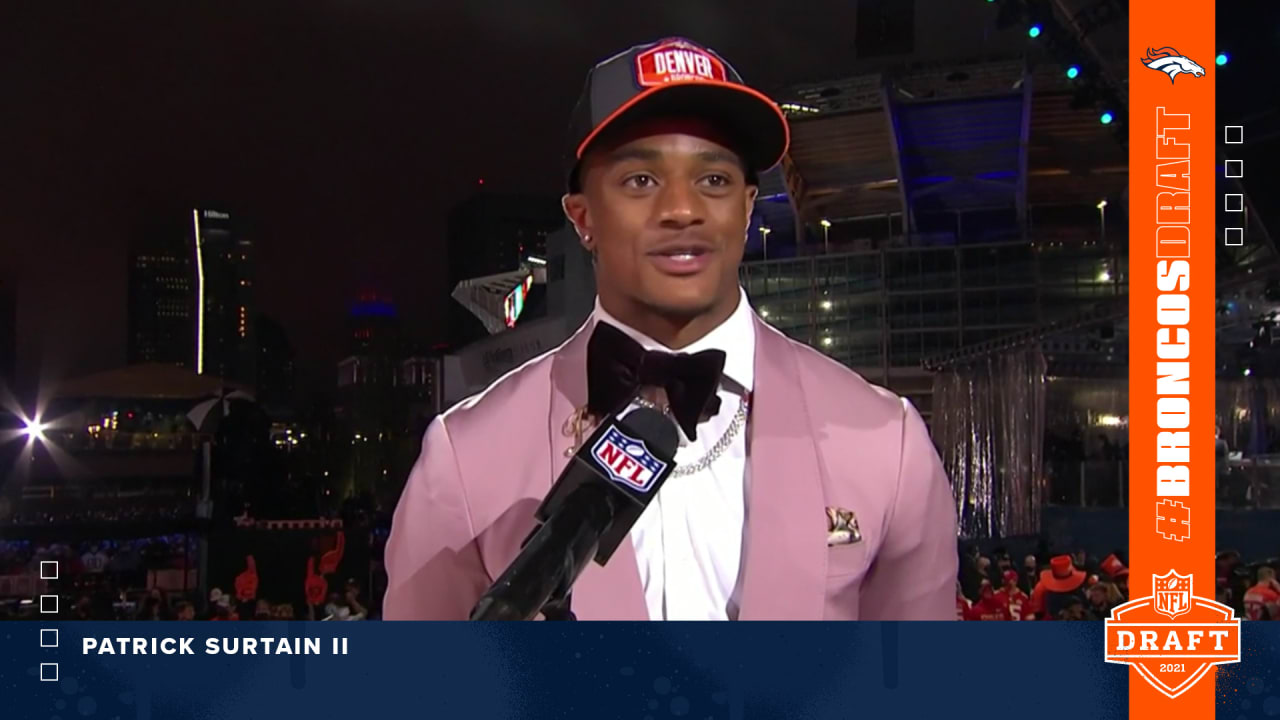 'Emotion is running through [me]': Patrick Surtain II reacts to being ...