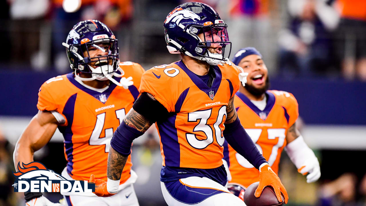 #DENvsDAL: Caden Sterns intercepts Dak Prescott in Texas homecoming