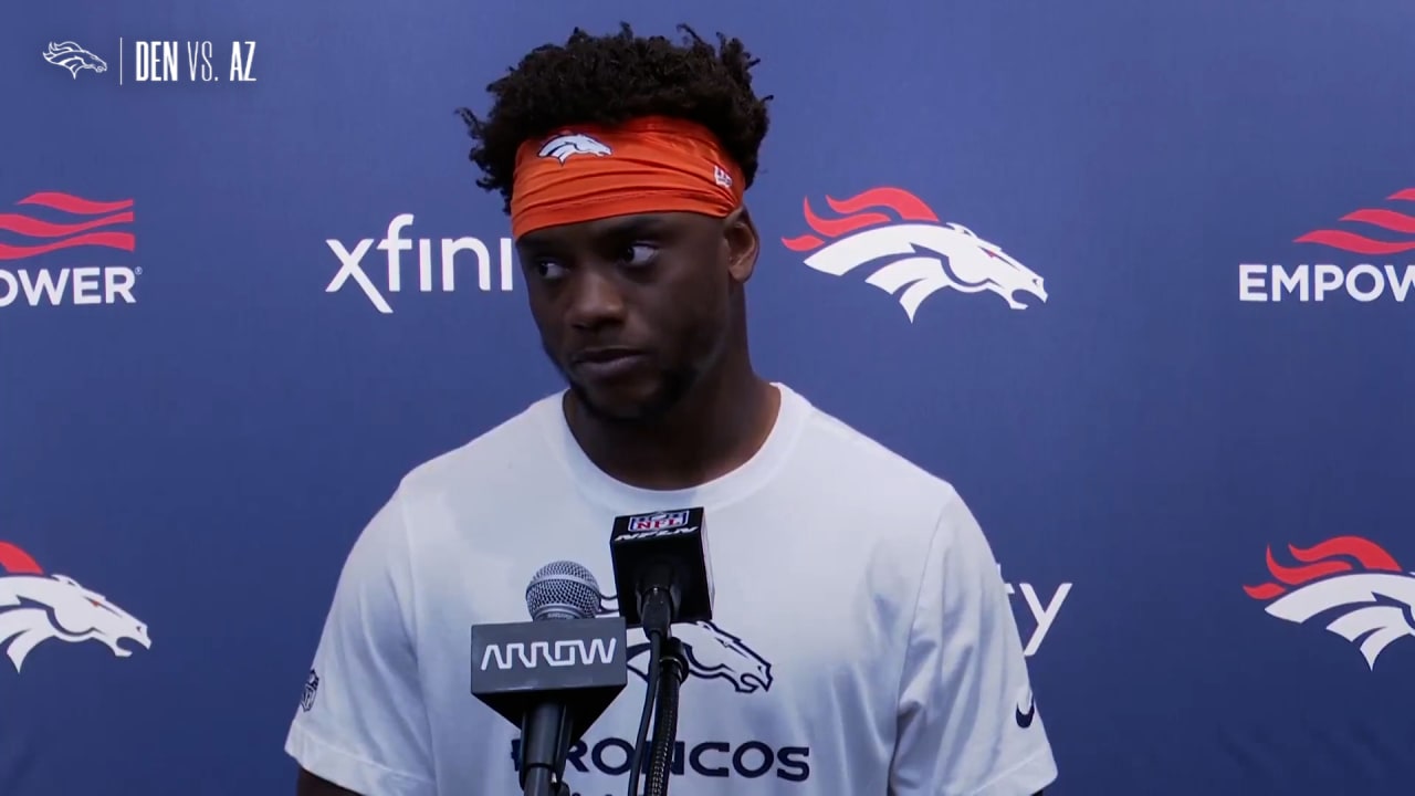 CB Essang Bassey on his first-quarter interception vs. Arizona: 'I was ...