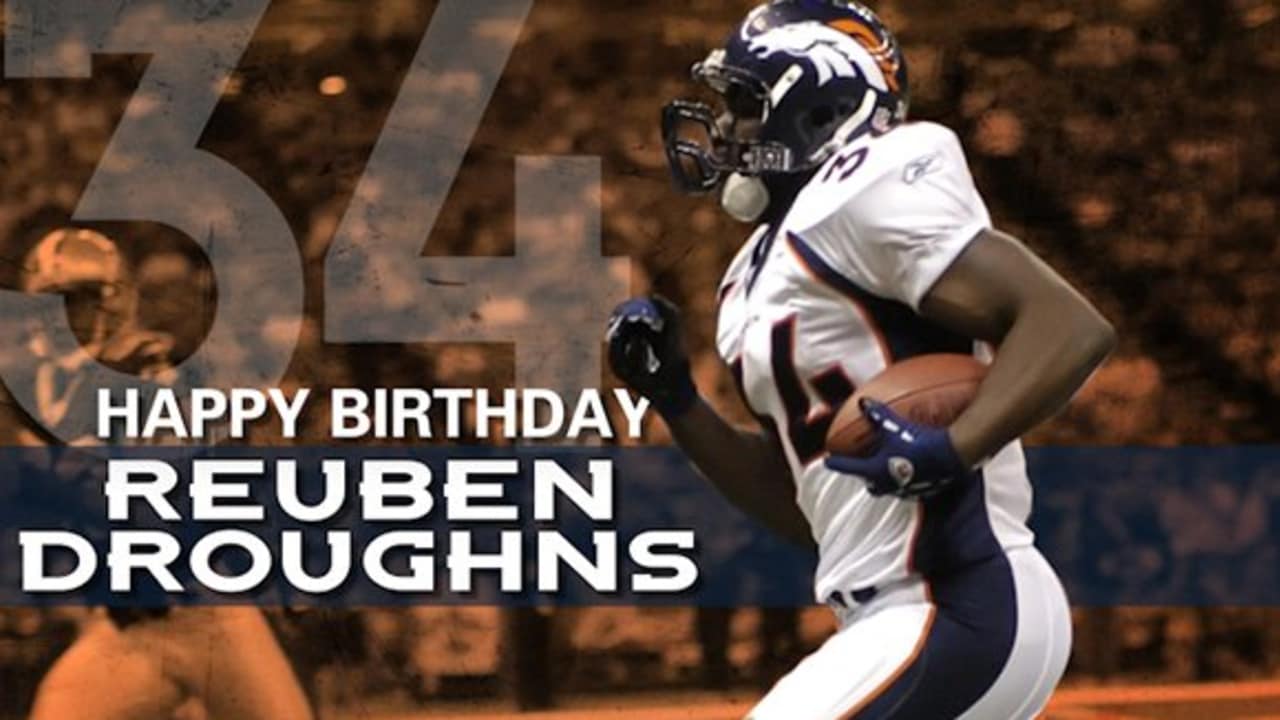 August 21: Happy Birthday, Reuben Droughns