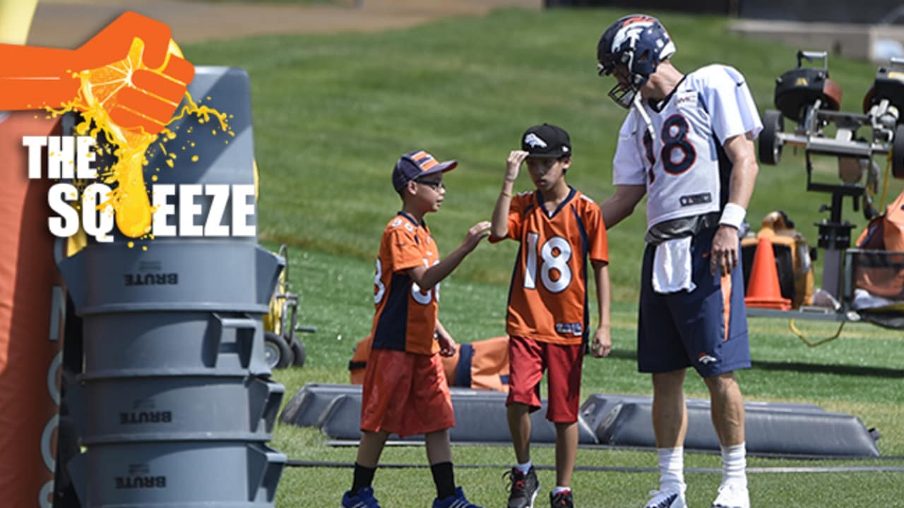 The Squeeze: Kids, touchdown passes and camp